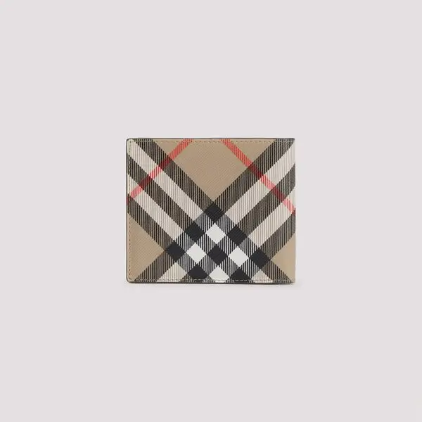 Burberry Polyurethane Wallet - Multicolor
