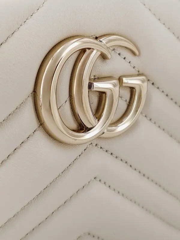 Gucci Gg Marmont Quilted Leather Camera Bag - Multicolor