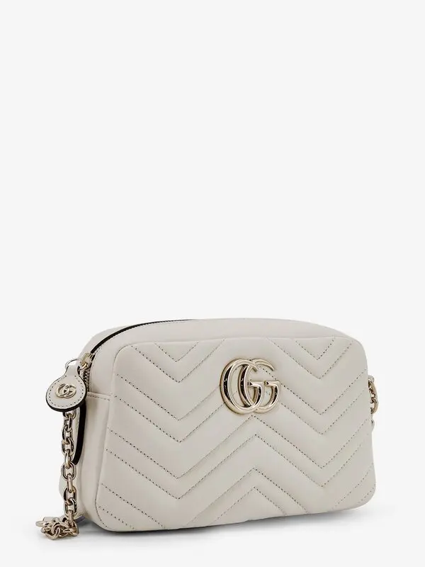 Gucci Gg Marmont Quilted Leather Camera Bag