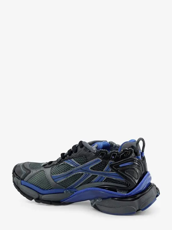 Balenciaga Runner Sneakers In Mesh With Contrasting Inserts - Multicolor