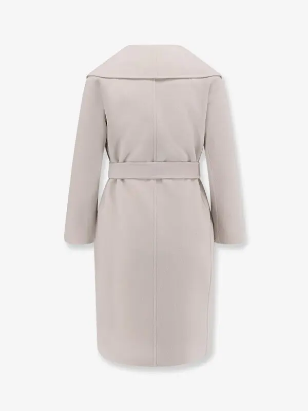 Max Mara Virgin Wool Belted Coat