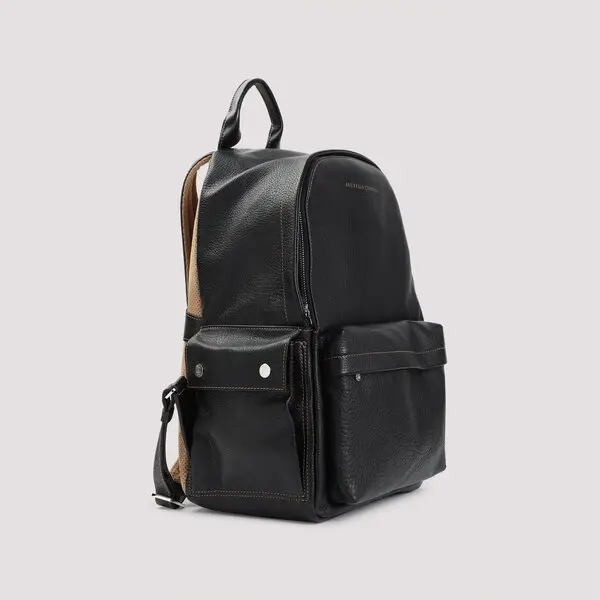 Brunello Cucinelli Grained Leather Backpack