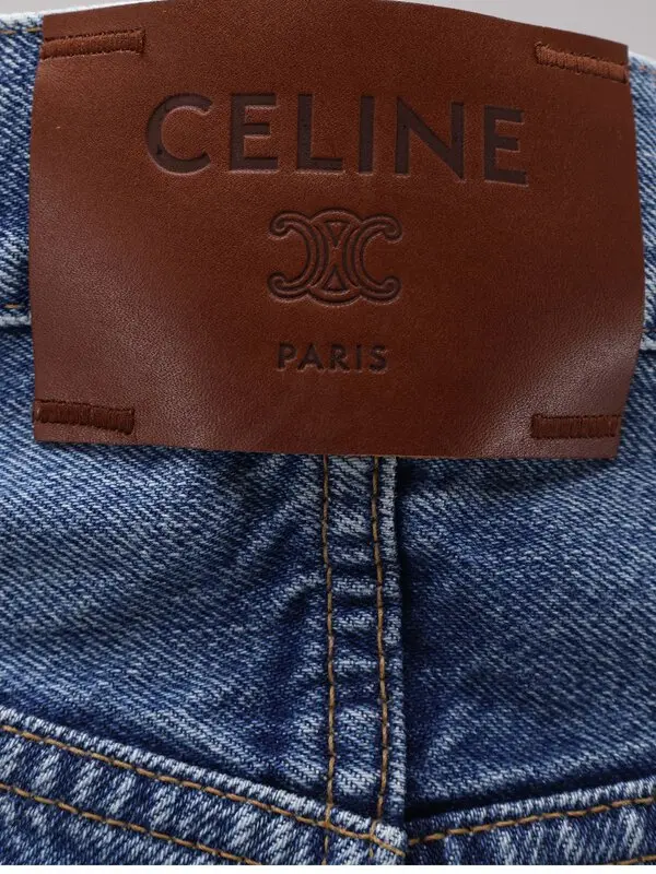 Celine Boyfriend Cotton Jeans