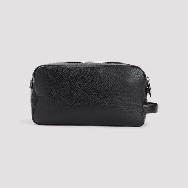 Brunello Cucinelli Grained Leather Beauty Case