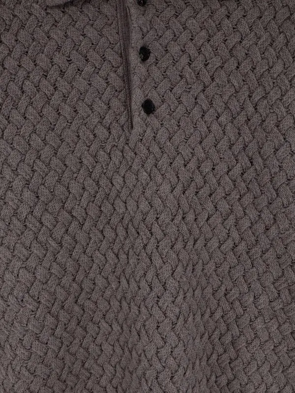Bottega Veneta Wool Sweater With Intrecciato Motif
