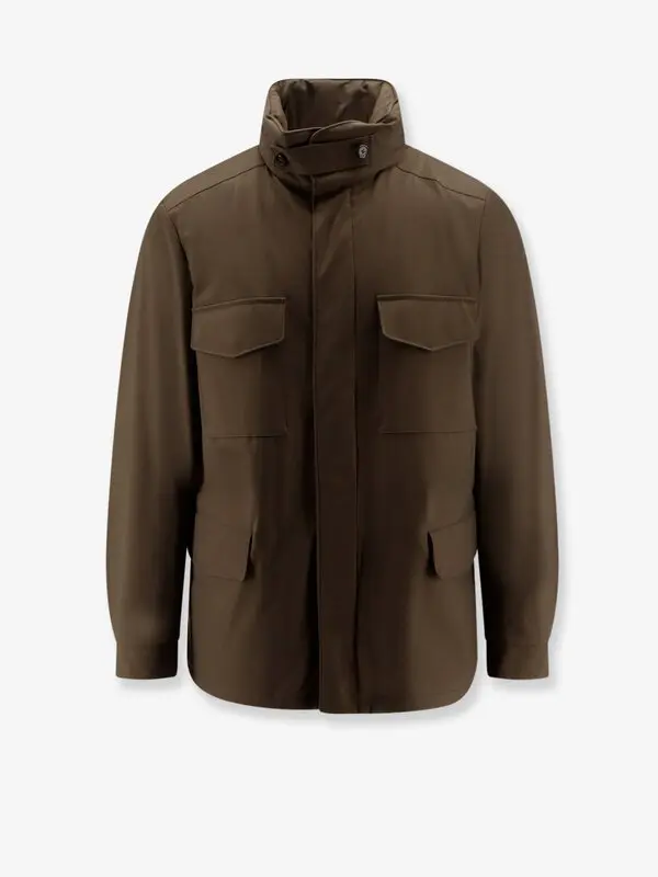 Loro Piana Traveller Windmate® Storm System® Fabric Jacket - Multicolor