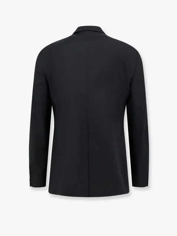 Tagliatore Tuxedo Virgin Wool Blazer