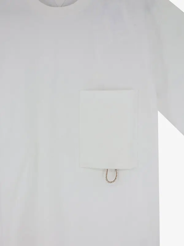 Bottega Veneta Compact Cotton T-shirt - White