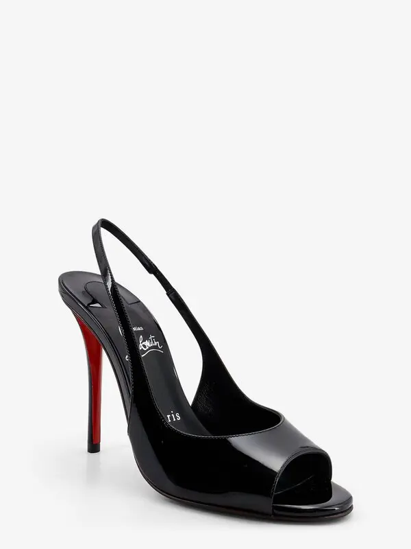 CHRISTIAN LOUBOUTIN Sofia Z Patent Leather Slingback Sandals