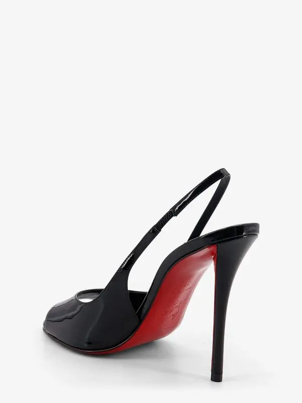 CHRISTIAN LOUBOUTIN Sofia Z Patent Leather Slingback Sandals