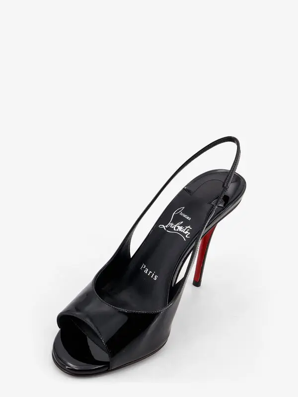 CHRISTIAN LOUBOUTIN Sofia Z Patent Leather Slingback Sandals