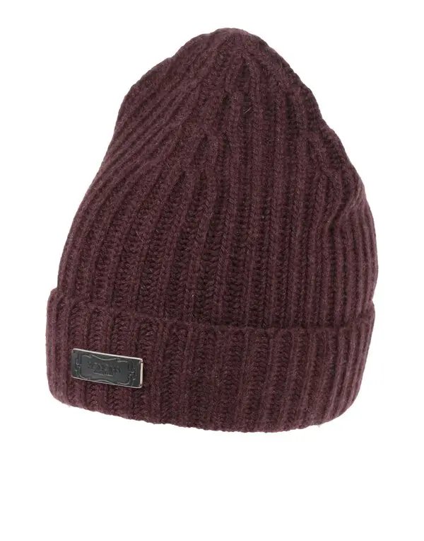 Agnona Cashmere Beanie - Purple