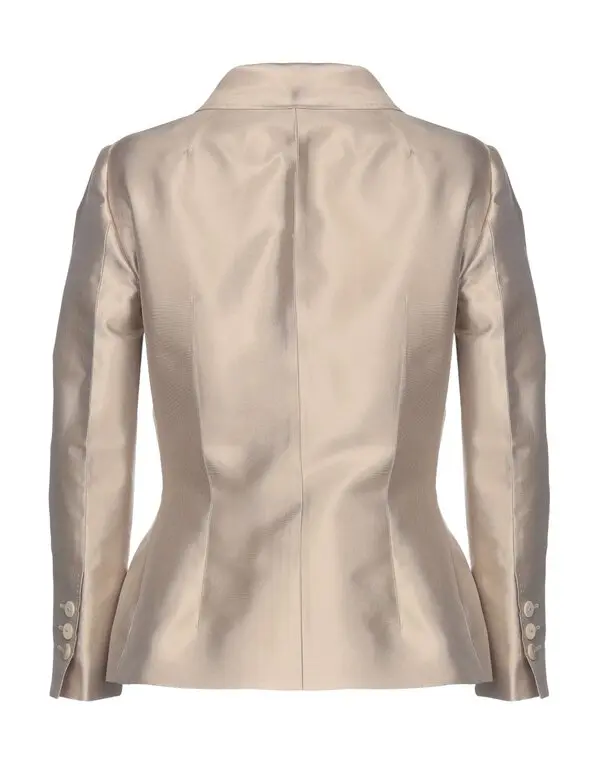Dolce & Gabbana Silk Crepe Single-breasted Blazer