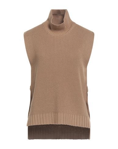 Alpha Studio Turtleneck Size Merino Wool - Brown