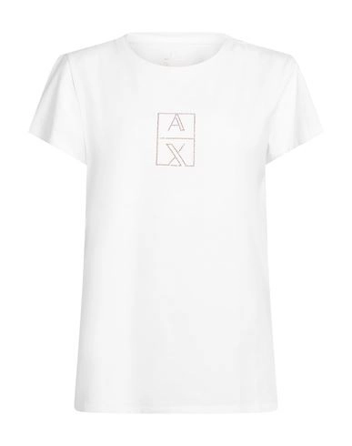 Armani Exchange T-shirt Size Cotton, Elastane - White