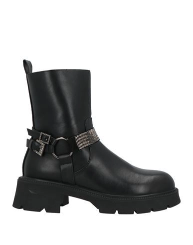 BRACCIALINI Ankle Boots Size Textile Fibers - Black