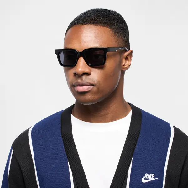 Nike Square Frame Color Block Sunglasses - Black