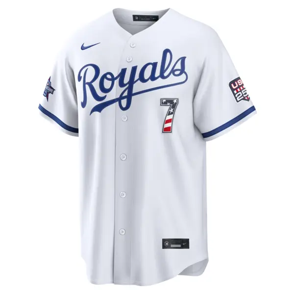 Nike Bobby Witt Jr. Kansas City Royals 2026 All-star Game Mlb Stadium Jersey - White