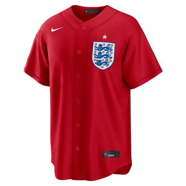 Nike England National Team Soccer X Mlb Stadium Jersey - Red