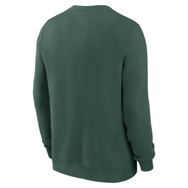 Nike Bay Packers Club Nfl Pullover Crew - Green
