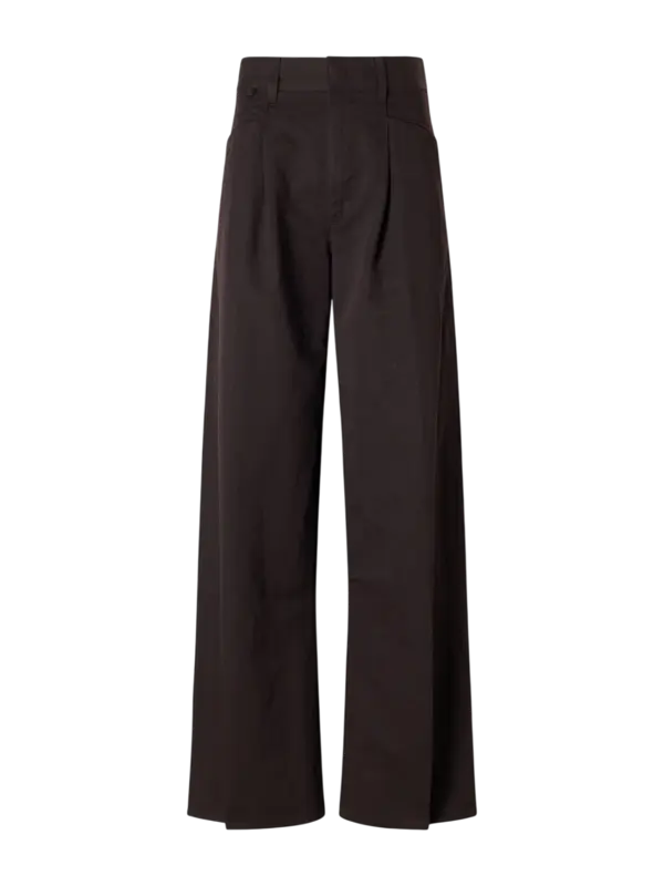 Citizens Of Humanity Velha Cotton-blend Wide-leg Pants - Brown