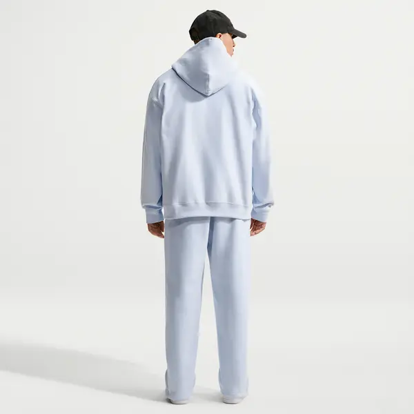 Nike Solo Swoosh Full-zip Fleece Hoodie - Grey
