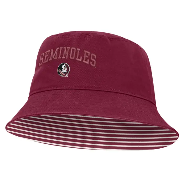 Nike Florida State Primetime Apex College Bucket Hat - Red