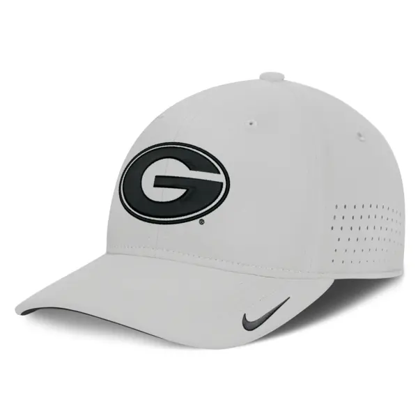 Nike Georgia Sideline Practice Dri-fit College Hat - Grey