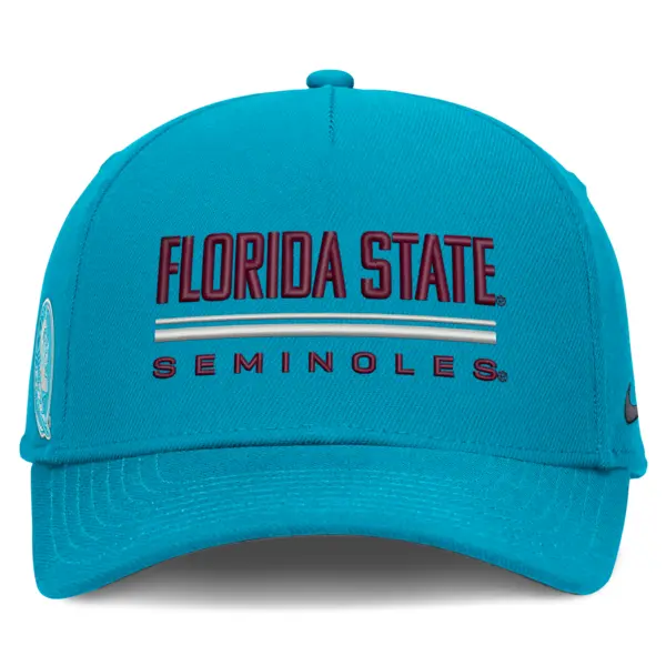 Nike Florida State Sideline Practice Rise Dri-fit College Adjustable Hat