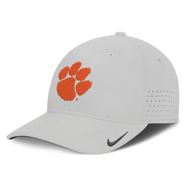 Nike Clemson Sideline Practice Dri-fit College Hat - Grey