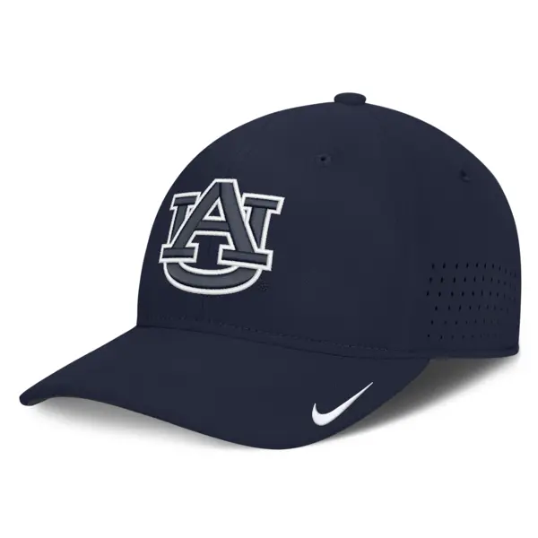 Nike Auburn Sideline Practice Dri-fit College Hat - Blue