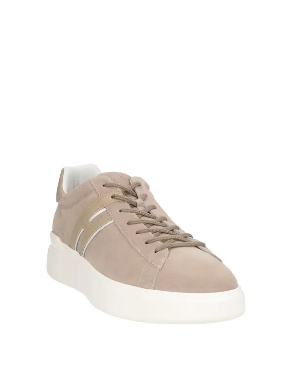 Hogan Sneakers Taupe Size Leather