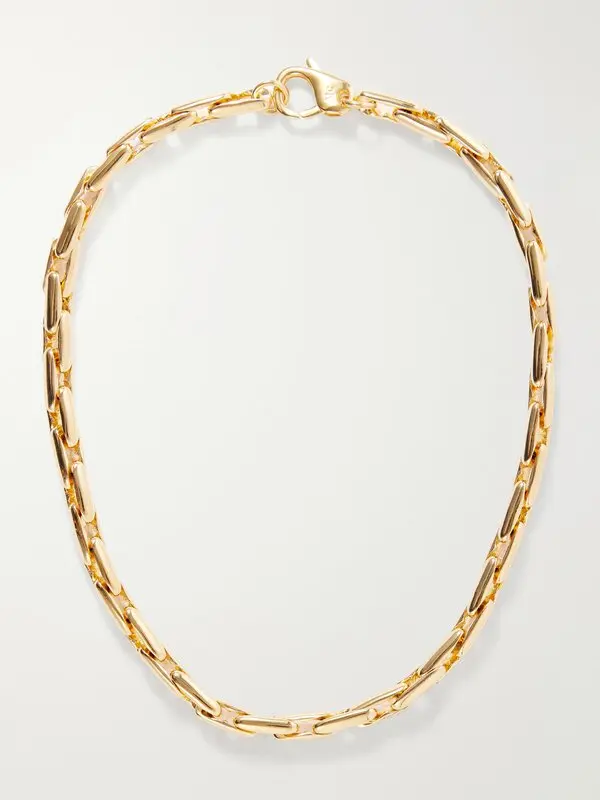 MARTHA CALVO Gilda Link Necklace - Gold