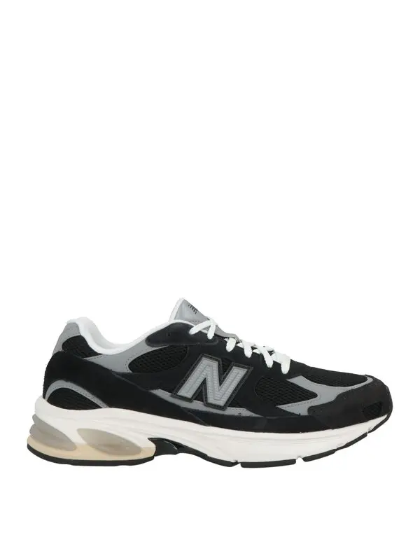 NEW BALANCE 2010 Suede And Mesh Sneakers - Black