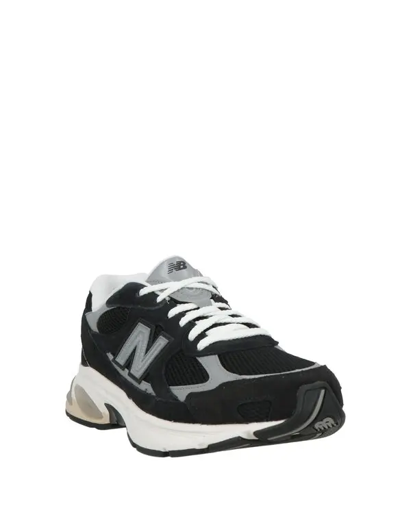NEW BALANCE 2010 Suede And Mesh Sneakers - Black