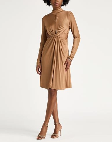 Dixie Mini Dress Bronze Size Polyester, Elastane