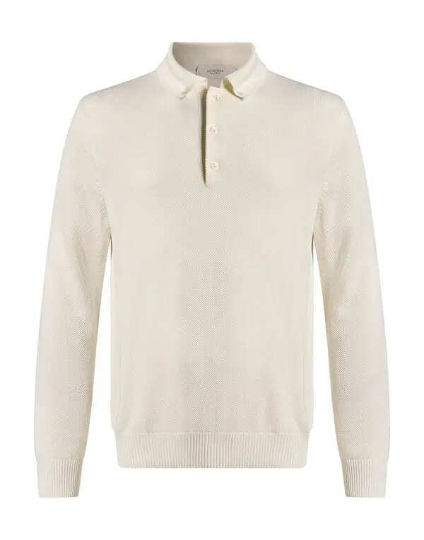 Agnona Silk And Cotton Knitted Sweater
