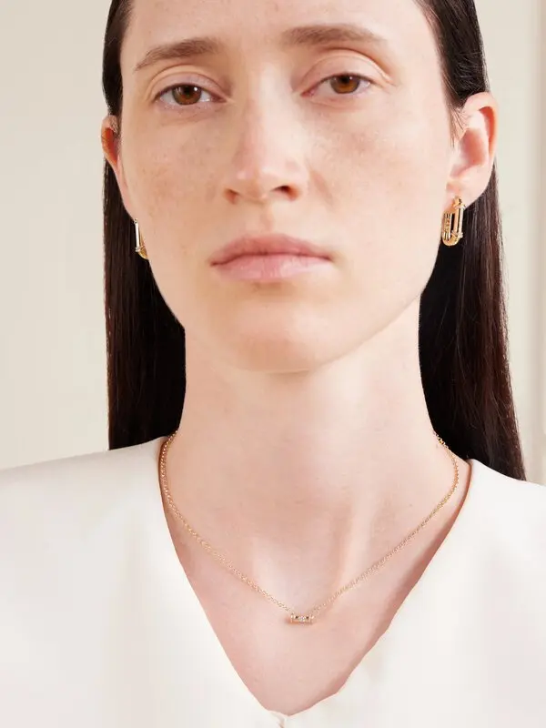 L’ATELIER NAWBAR 18 Karat Diamond Warrior Choker