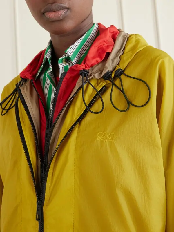 Loewe Layered Hooded Shell Jacket