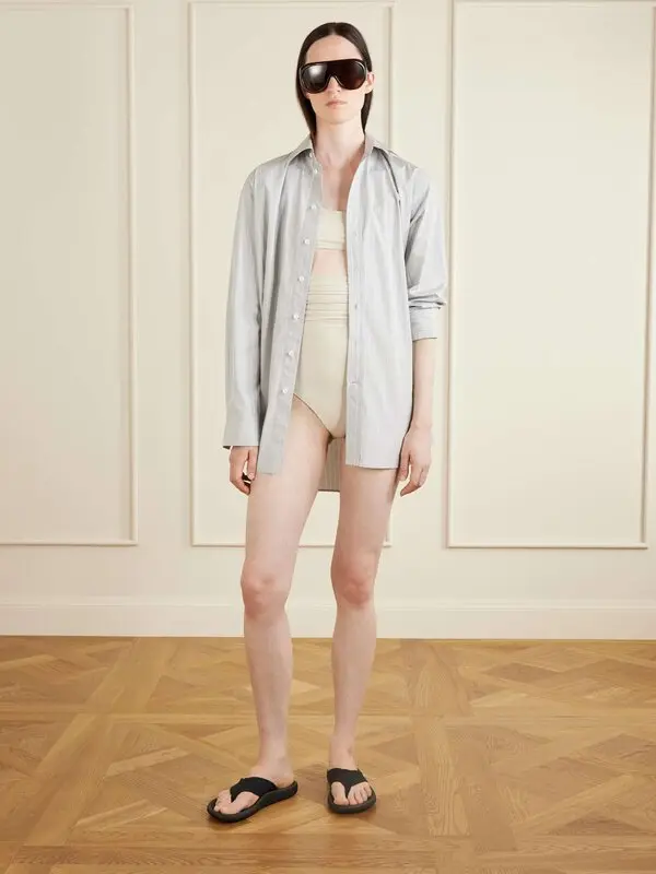Phoebe Philo Stretch-jersey Bikini Top