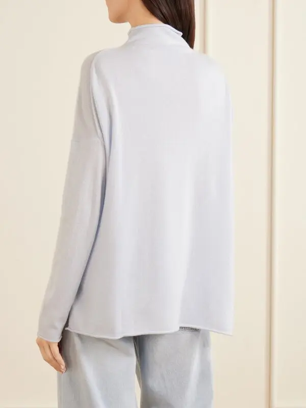 ALLUDE Cashmere Turtleneck Sweater