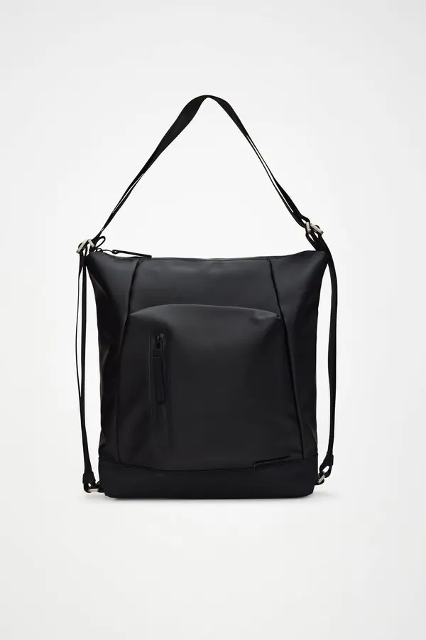Rains Otaru Hobo Backpack - Black