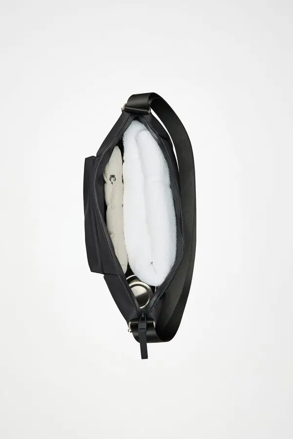 Rains Otaru Hobo Backpack - Black