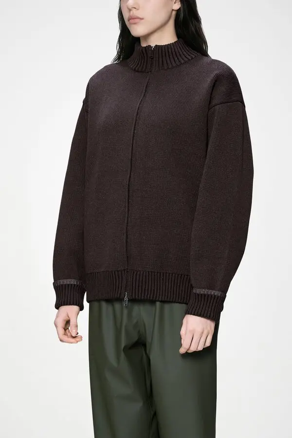 Rains Sowa Knit Zip Cardigan