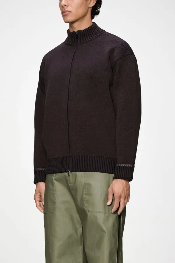 Rains Sowa Knit Zip Cardigan