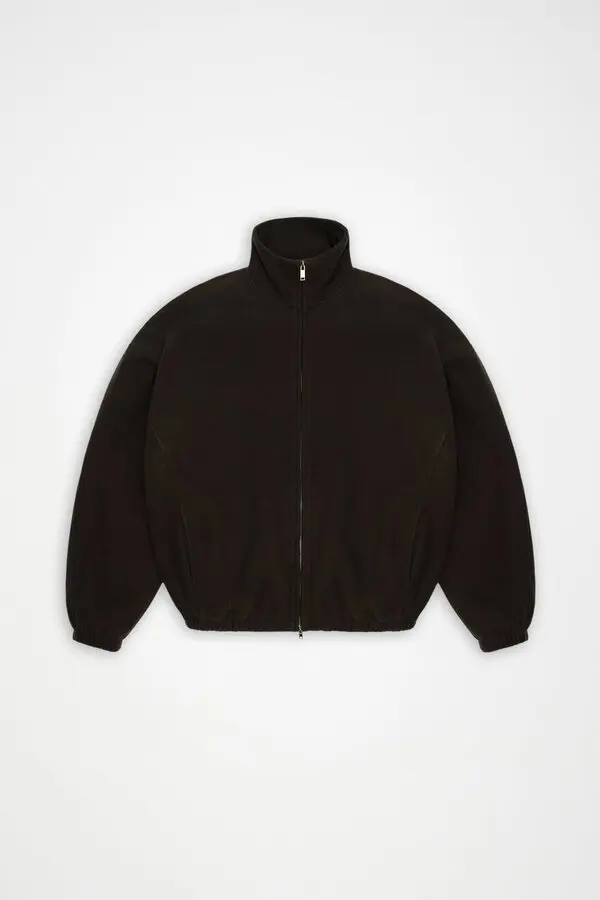 Rains Fleece Zip Jacket - Bark