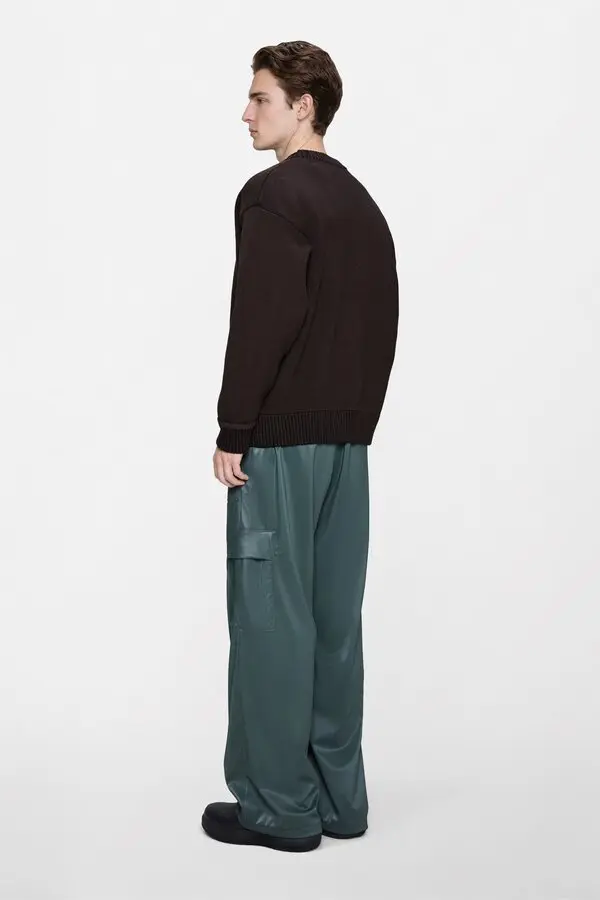 Rains Sowa Knit Crew Neck - Black