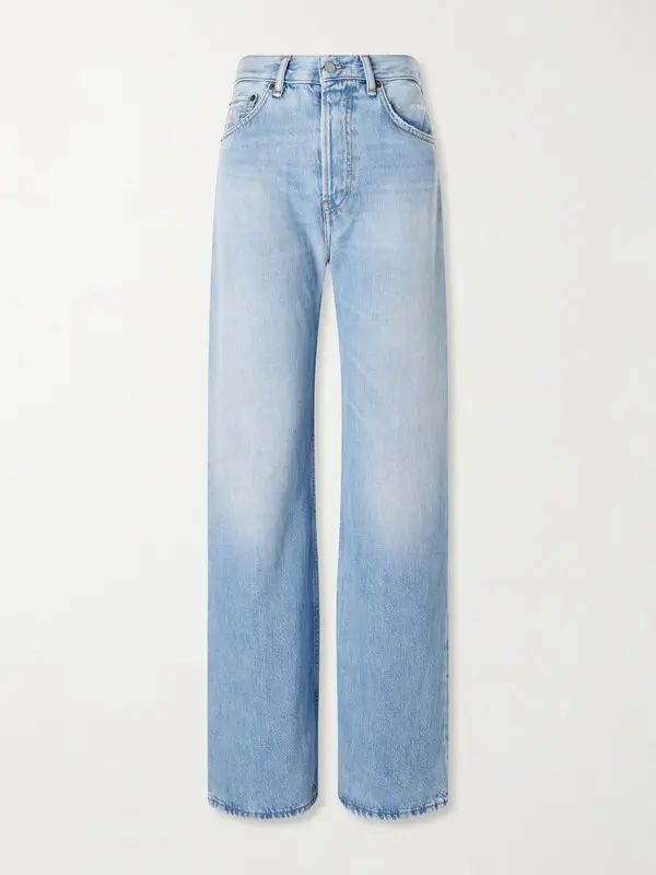 Acne Studios 2021f Straight-leg Jeans - Blue