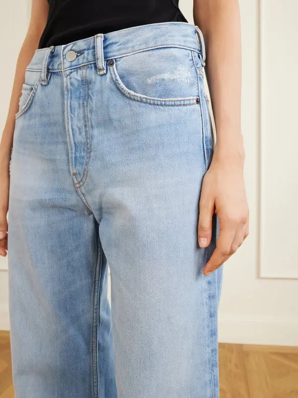 Acne Studios 2021f Straight-leg Jeans - Blue