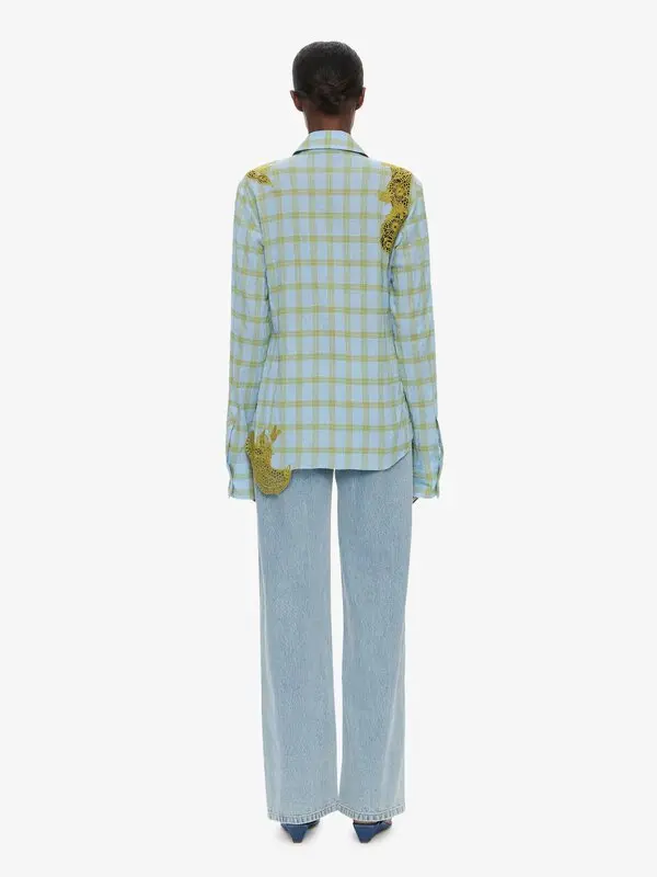 Christopher Esber Maya Embroidered Handkerchief Shirt